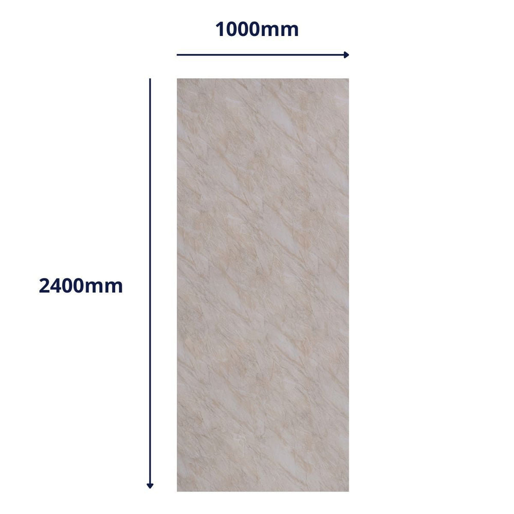 Pergamon Marble Bathroom Wall Panel - WallPanels.com.au