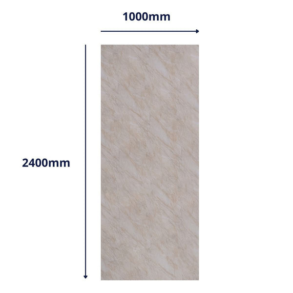 Pergamon Marble Bathroom Wall Panel - WallPanels.com.au