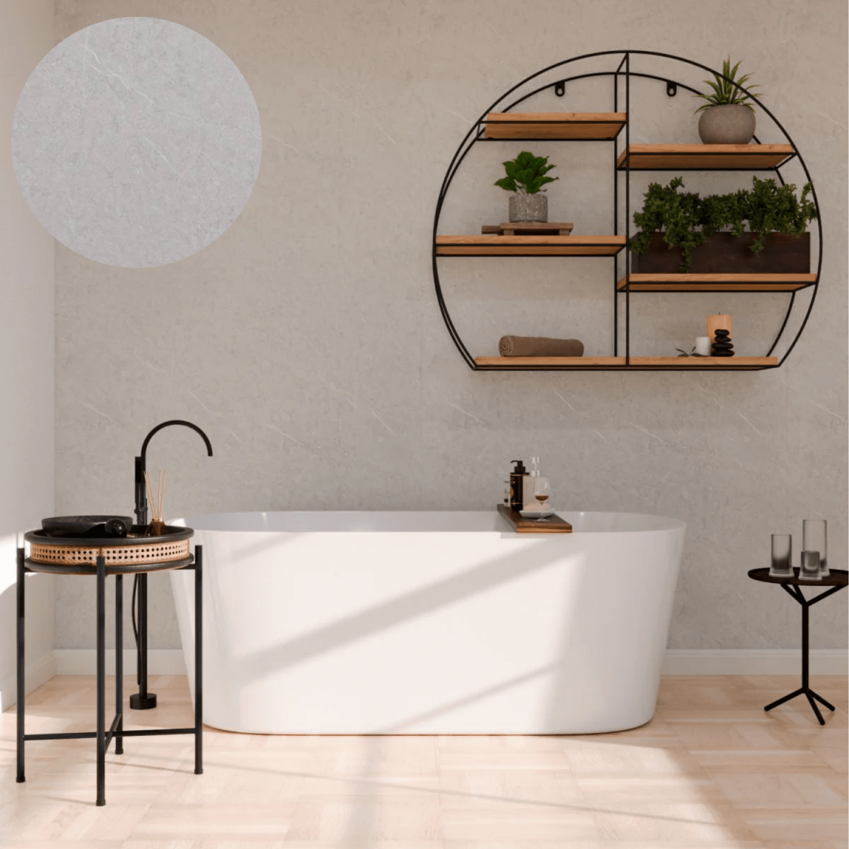 WPW® Pro Grey Limestone Wall Panel - WallPanels.com.au