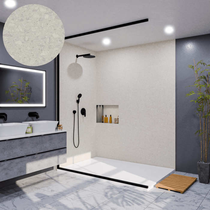Bathroom Wall Panels (100% Waterproof) - Wet Area Shower Wall Panels ...