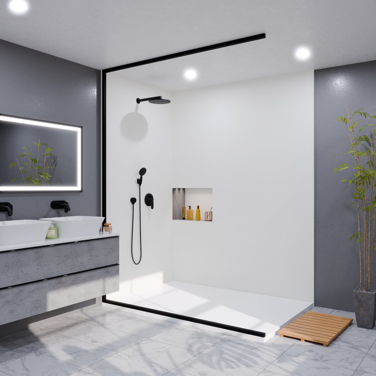 WPW® Pro Off White Matte Wall Panel - WallPanels.com.au