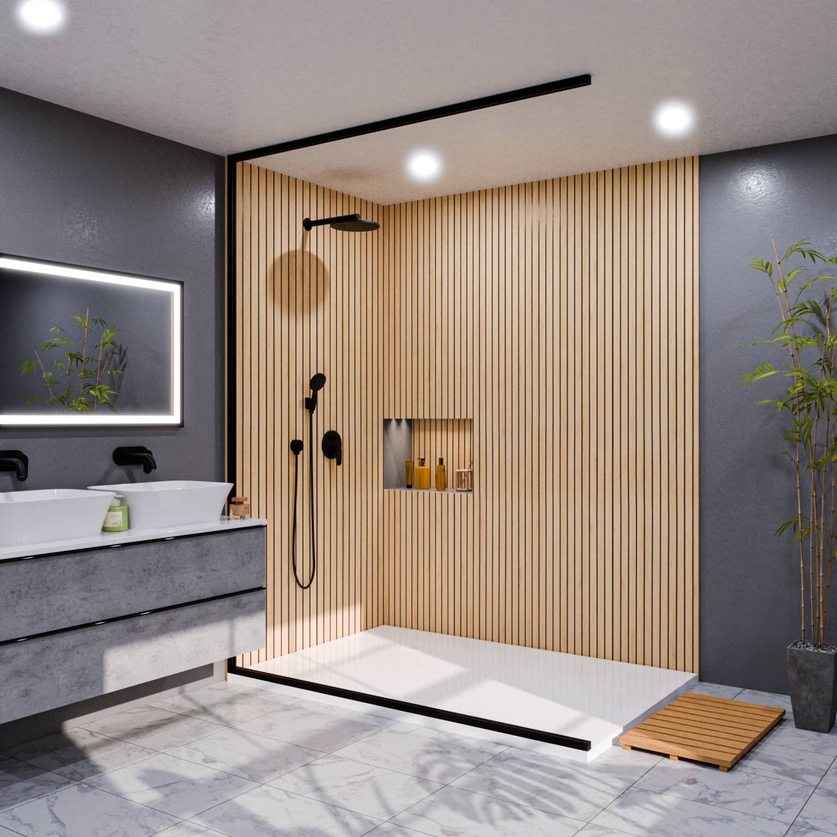 WPW® Scandipanel Bright Oak Wall Panel - WallPanels.com.au