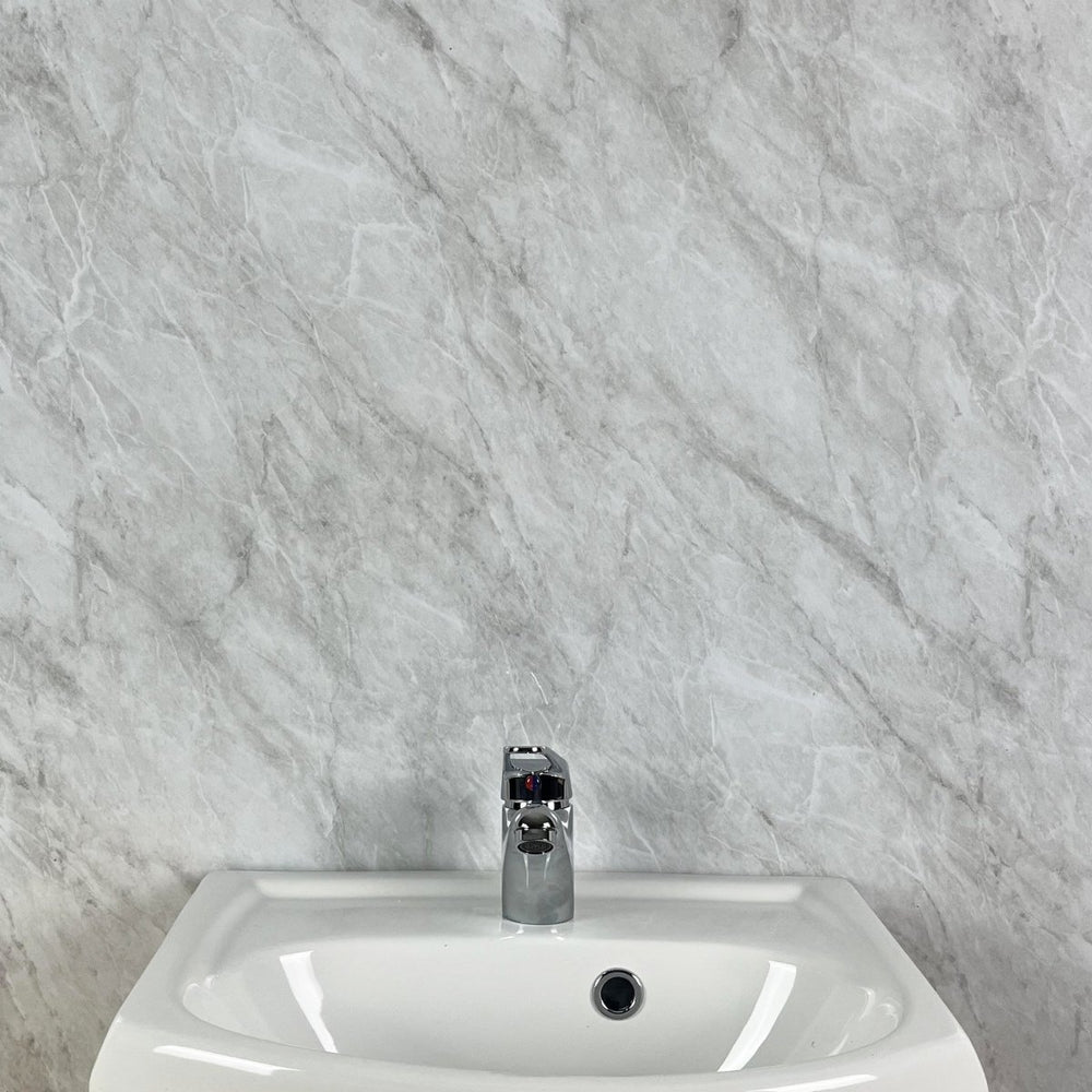 Grey Marble Wet Wall Panel - WallPanels.com.au