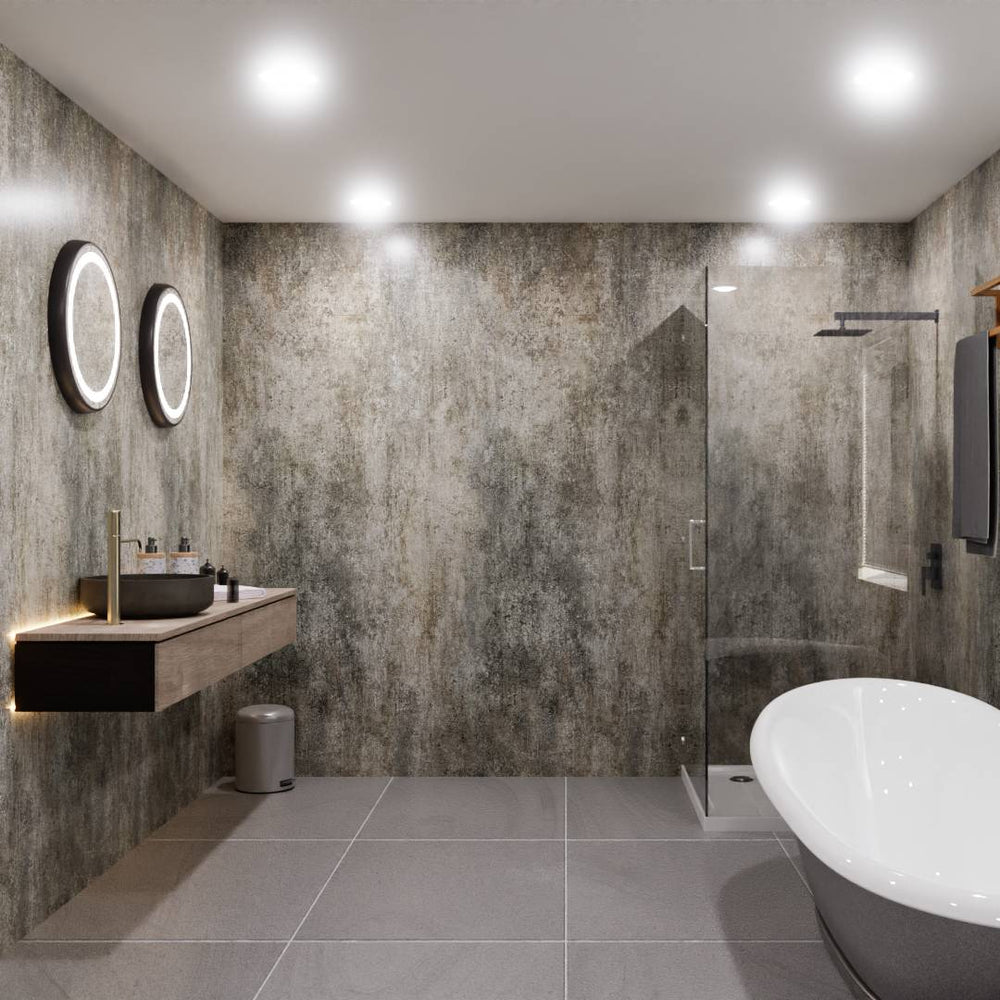 Weathered Stone Wet Wall Panel - WallPanels.com.au